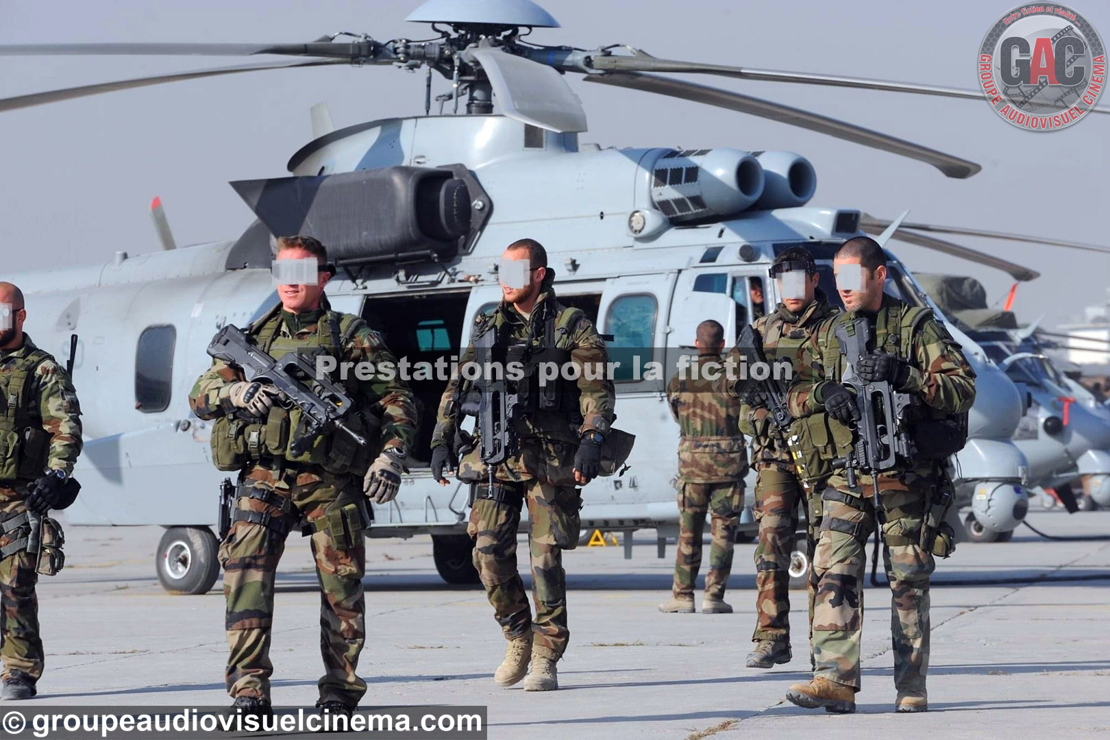 Forces armées clé en mains – Groupe Audiovisuel Cinéma